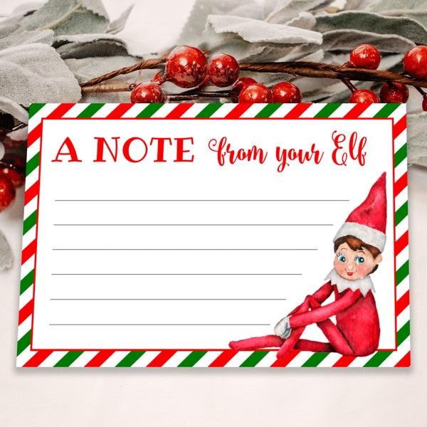 Notes From Elf - Etsy