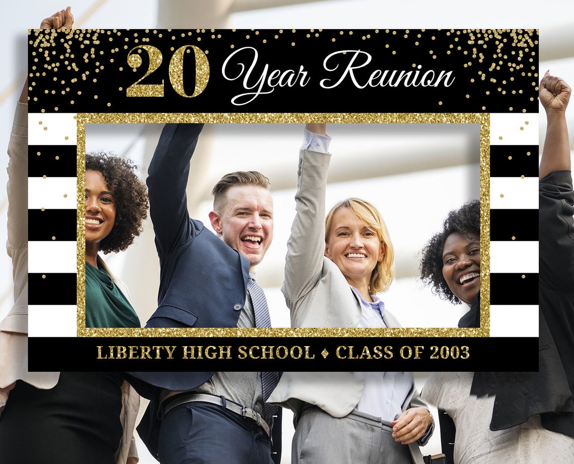 Class Reunion Selfie Frame Class Reunion Photo Booth Class - Etsy UK