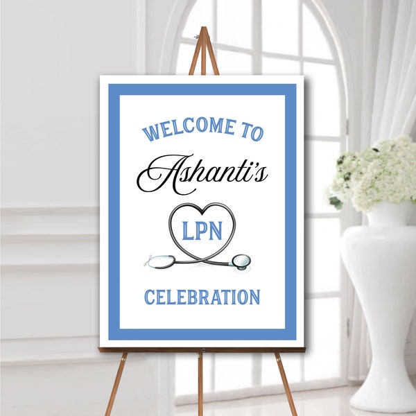 Lpn Party Sign - Etsy