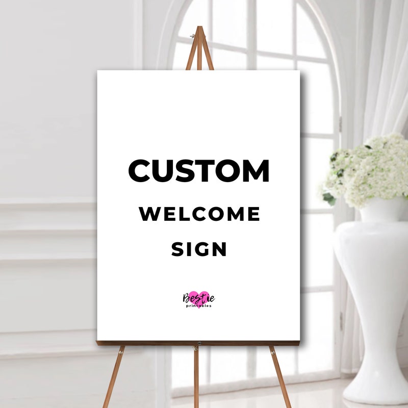 Custom Sign - Etsy