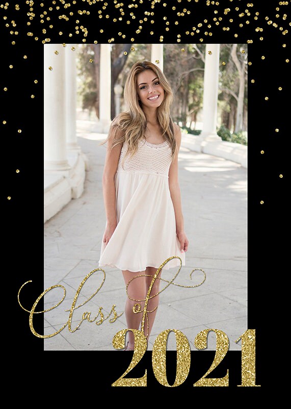 High school graduation and 18th birthday invitation with | Etsy