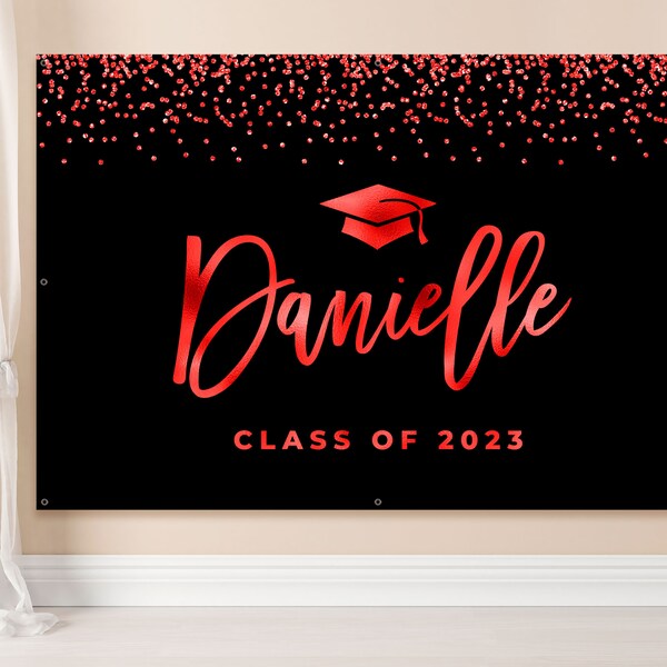 Printable Graduation Backdrop - Etsy