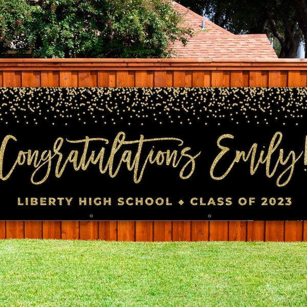 Graduation Banners - Etsy