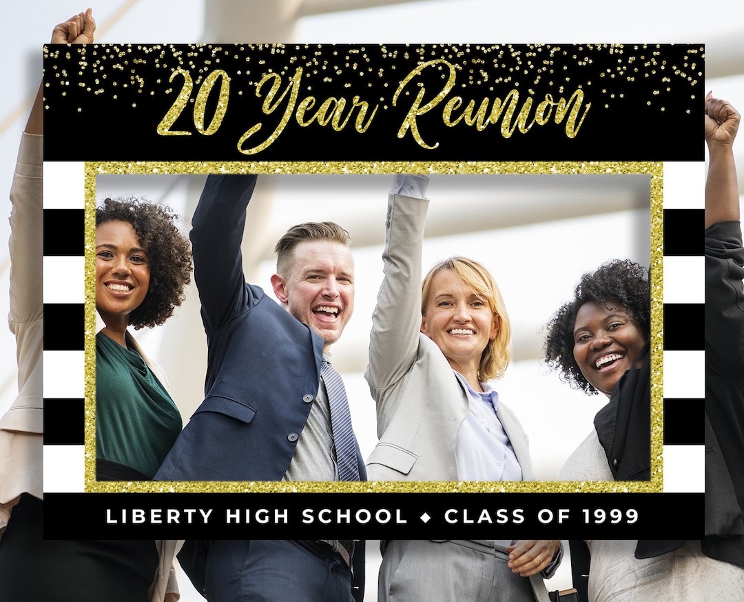 Class Reunion Photo Props Class Reunion Decorations Class Reunion Sign ...