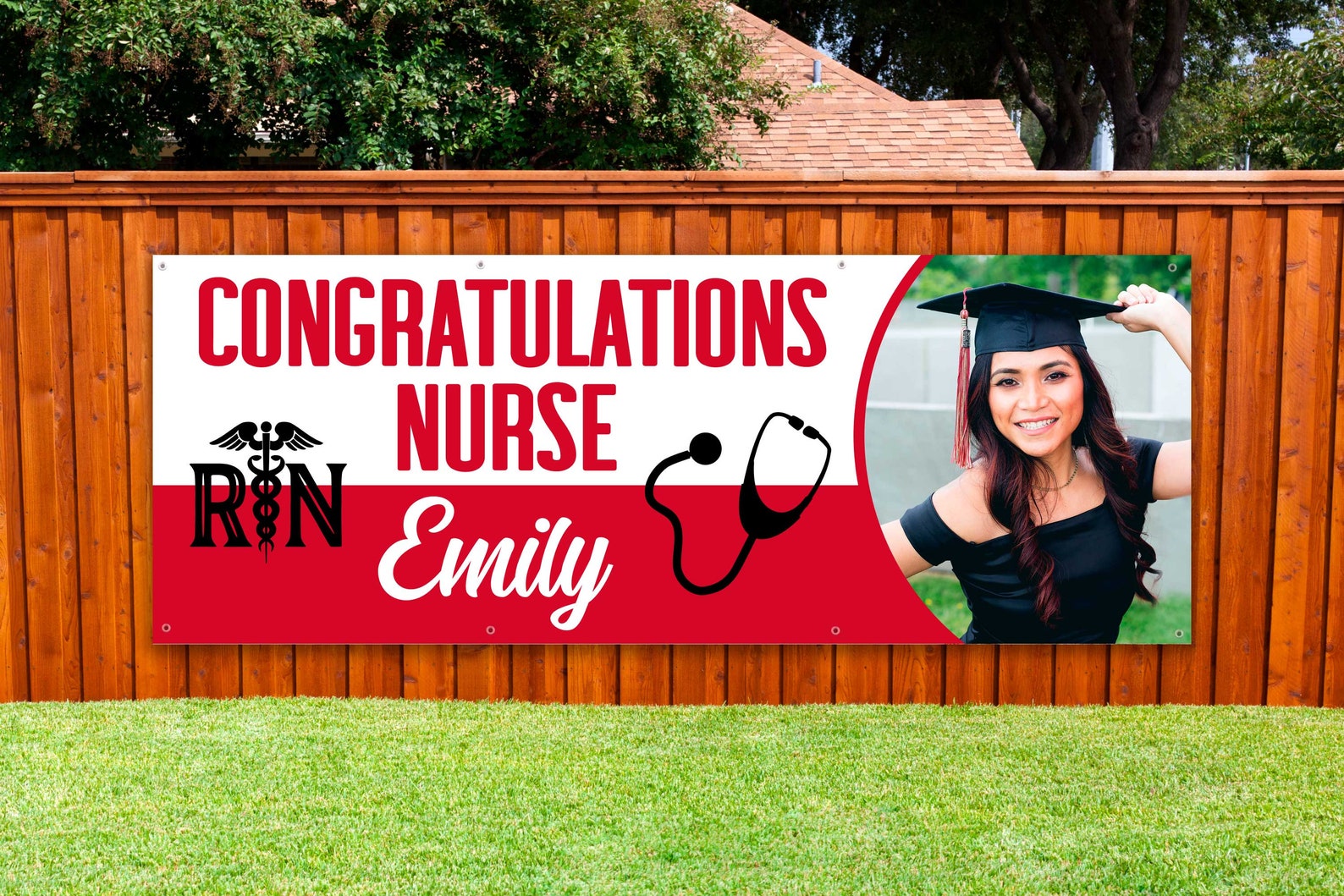 Nurse Graduation Banner Nursing Graduation Banner Rn Bsn Lpn Nurse ...