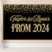 Prom Decorations 2024, Senior Prom Sign Personalized and Printed ...