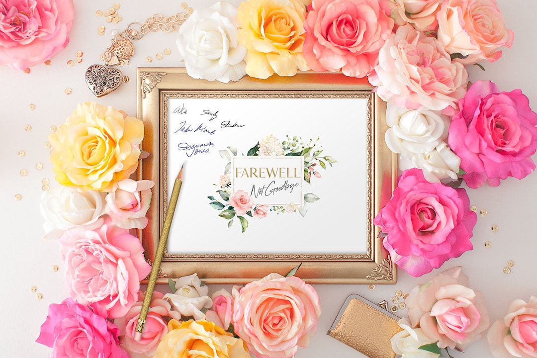 Farewell Sign Printable Farewell Gift Best Friend Farewell Gift for ...