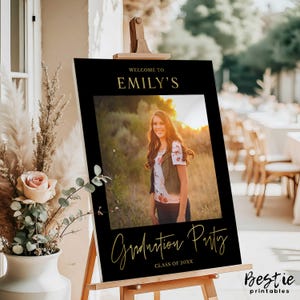 Graduation Welcome Sign, Graduation Welcome Poster, Photo Sign, Grad ...