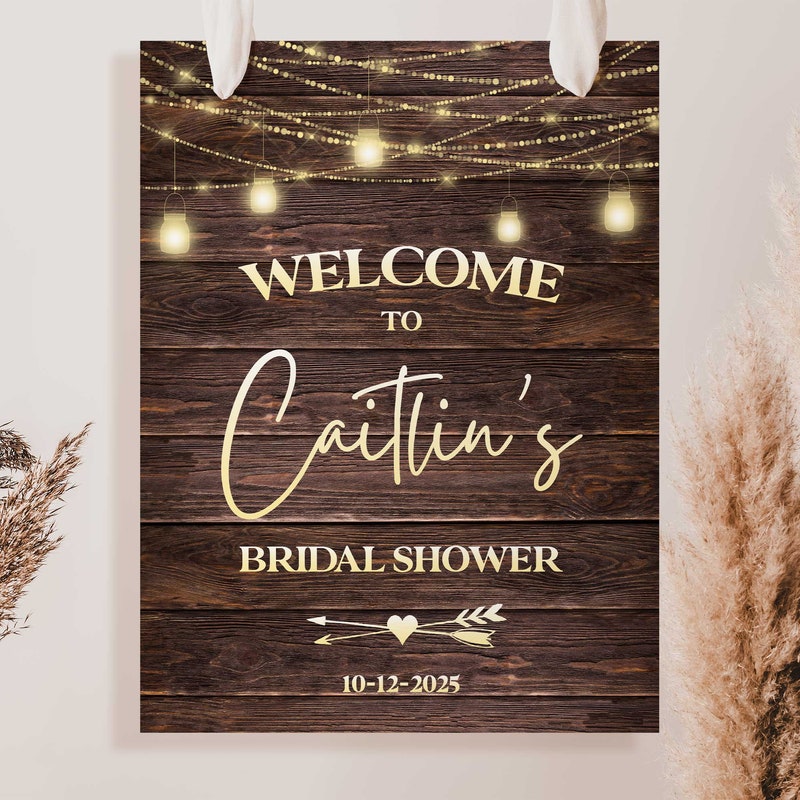Rustic Bridal Shower - Etsy
