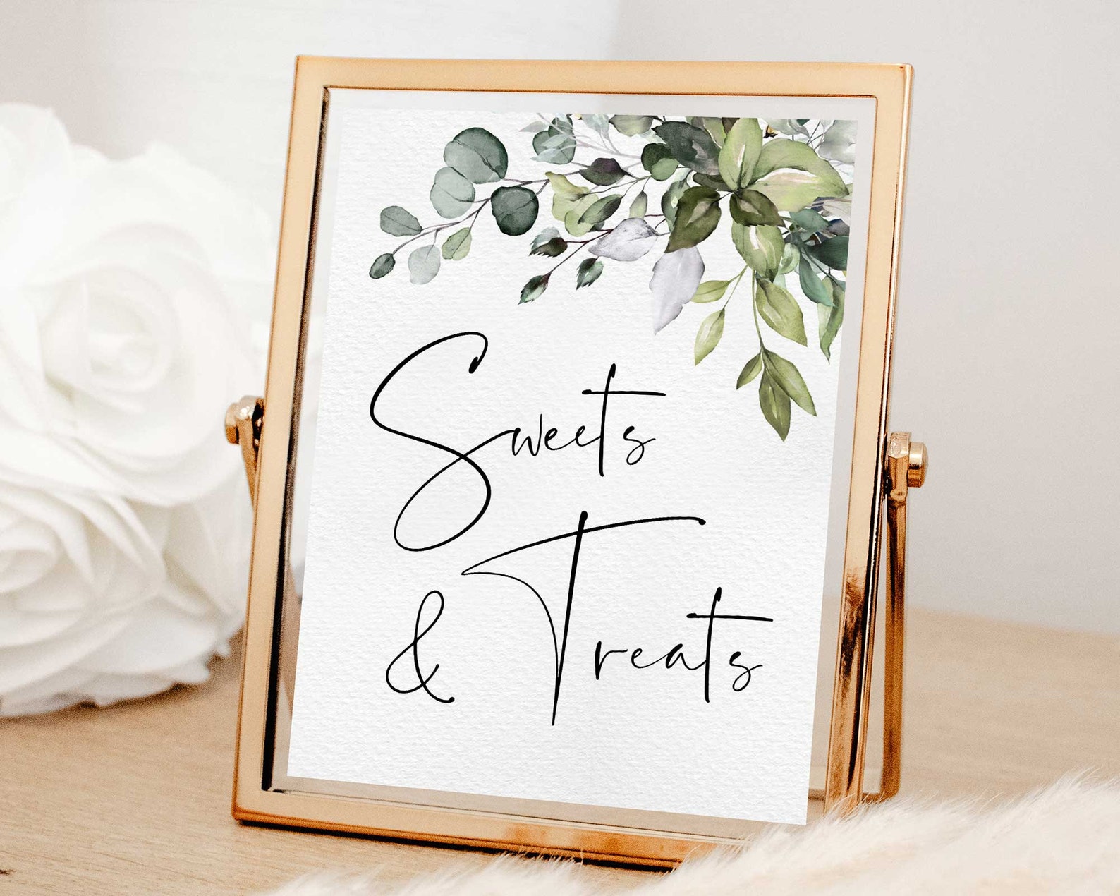 Sweet Treats Sign Printable Bridal Shower Sweet Treat Sign Download ...