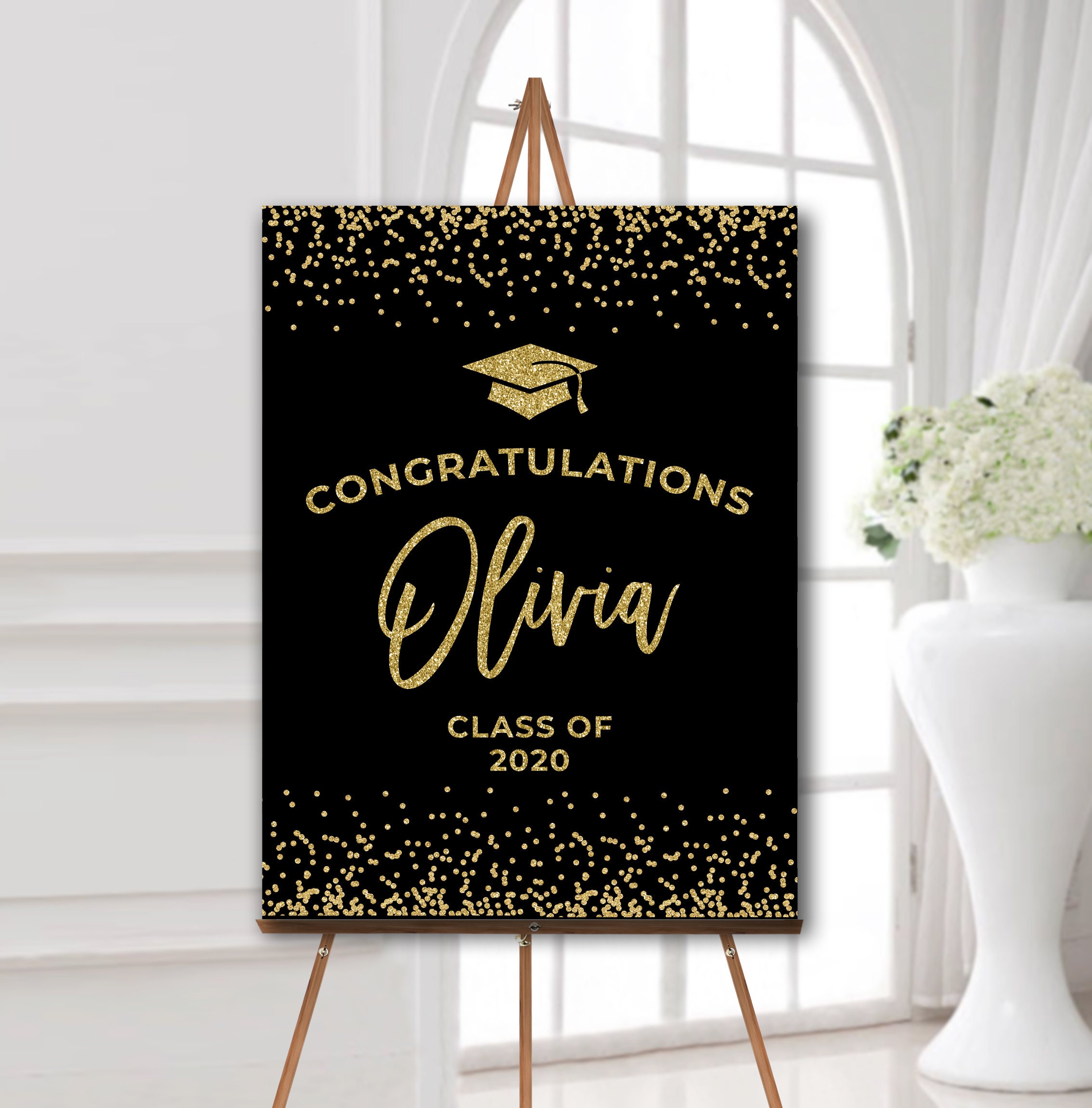 Congratulations sign Congratulations poster Graduation sign | Etsy