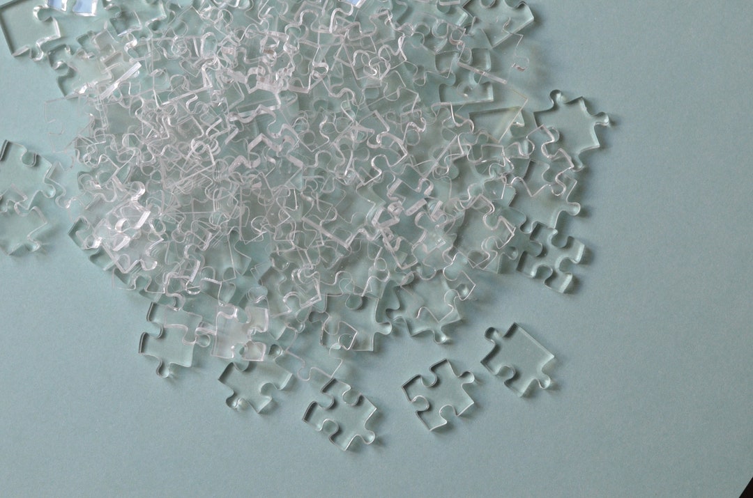 Crazy Clear Puzzle. Clear Acrylic Puzzle - Hard Difficult Puzzle ...