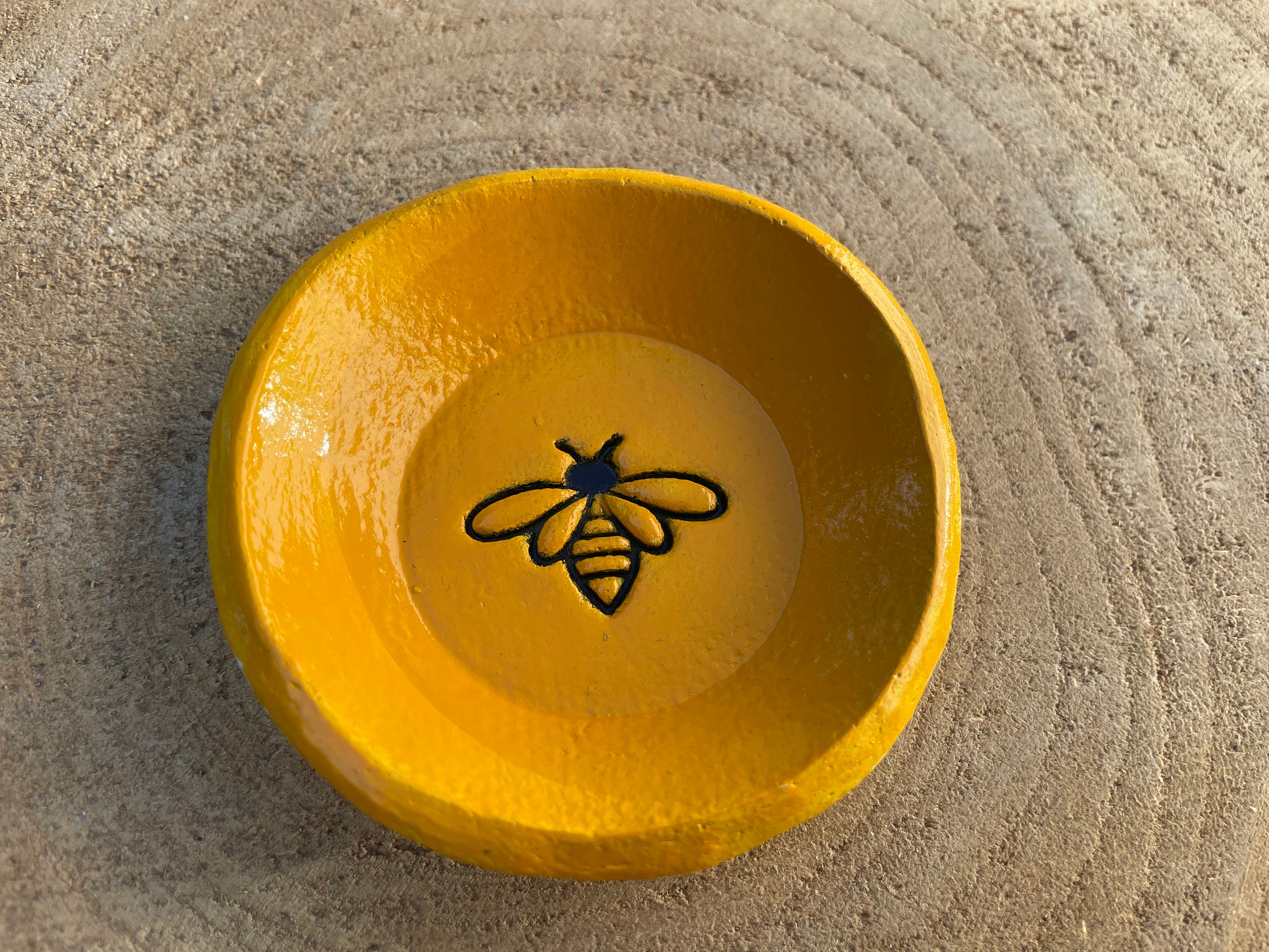 Bee Pottery Stamp. Acrylic Ceramic Stamp With Bee. Pottery - Etsy