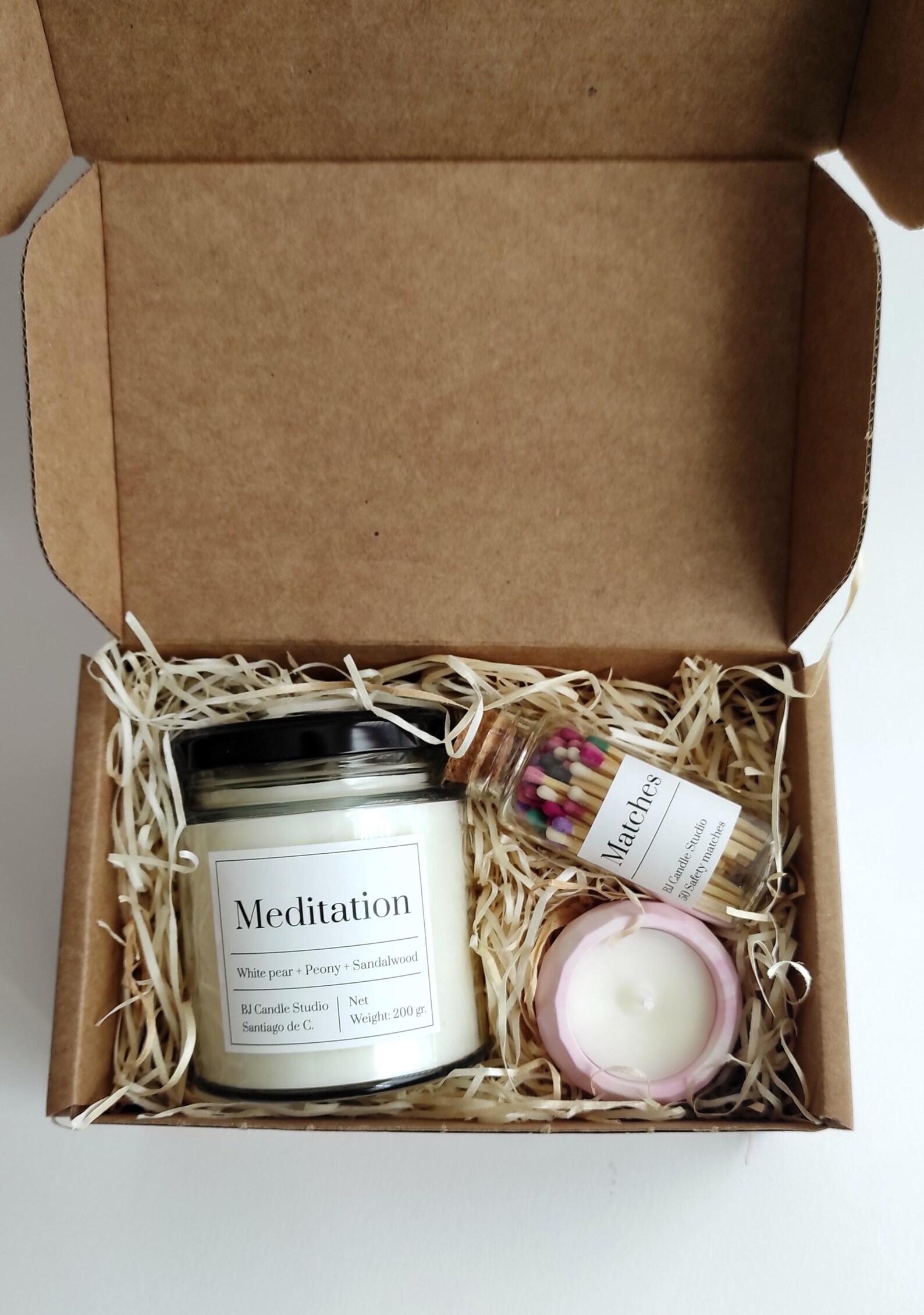 Caja Regalo Meditación - Regalo Relajante Y Consciente - Cerillas Y ...