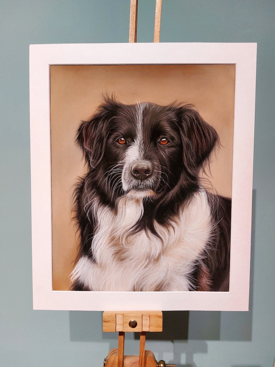 Custom Dog Art,pet Portraits, Custom Dog Paintings,realistic Dog Pencil ...