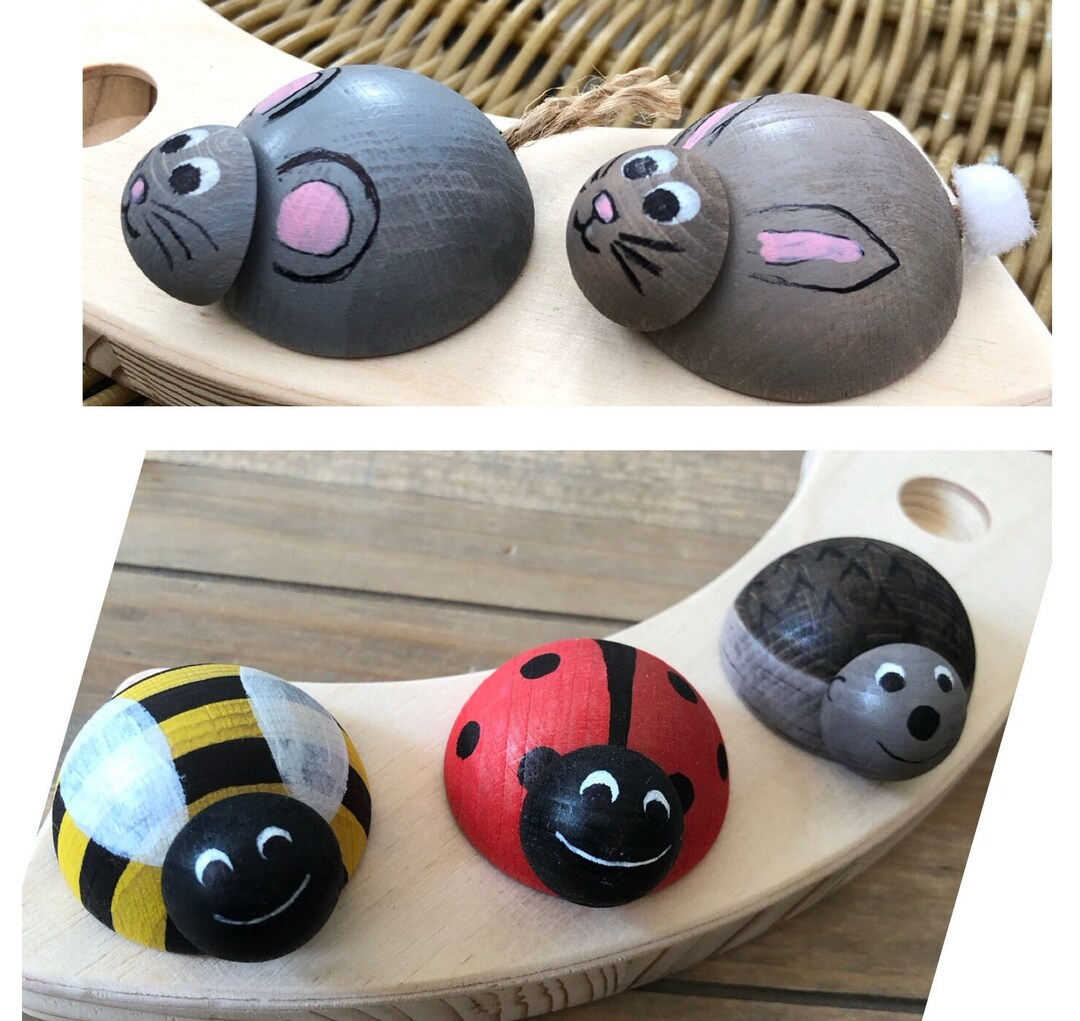 Ladybird Bee Rabbit Mouse Hedgehog Motif Plug Birthday Plug Decoration ...