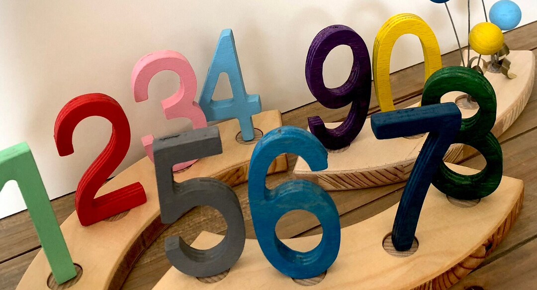 Number Plugs Colorful Numbers Plugs / Accessories Birthday Ring ...