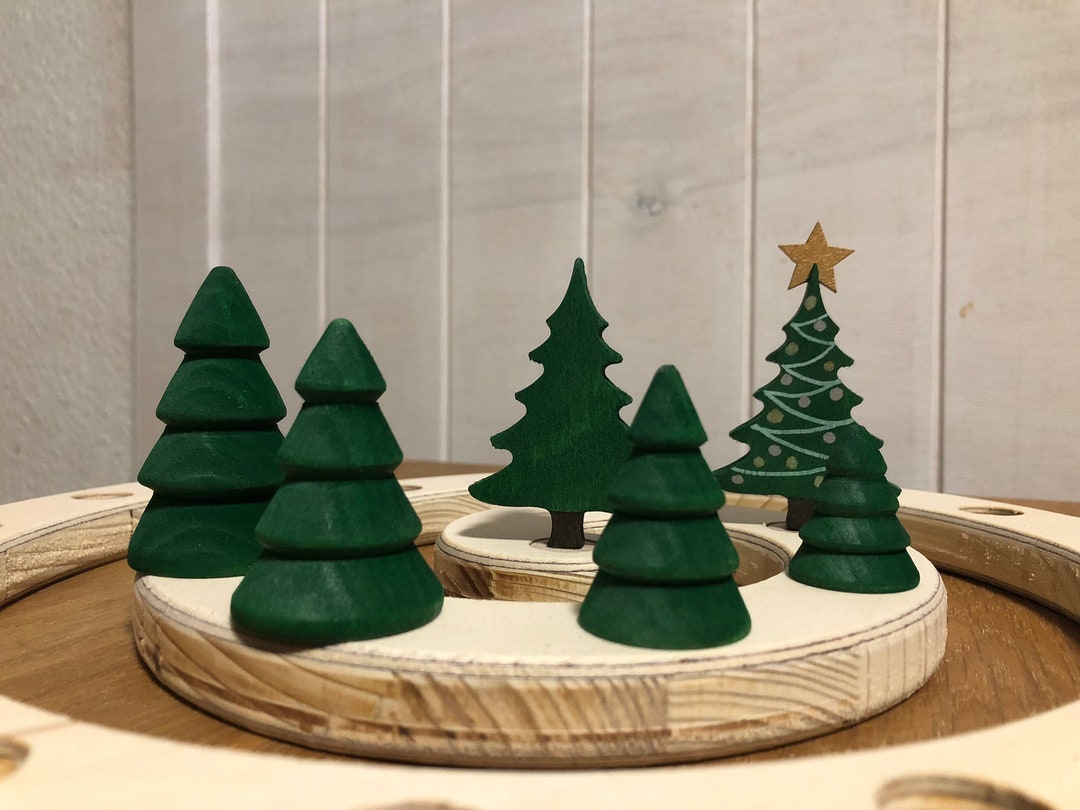 Advent Plug Advent Crib Spiral Christmas Tree Star Stars Mary Joseph ...