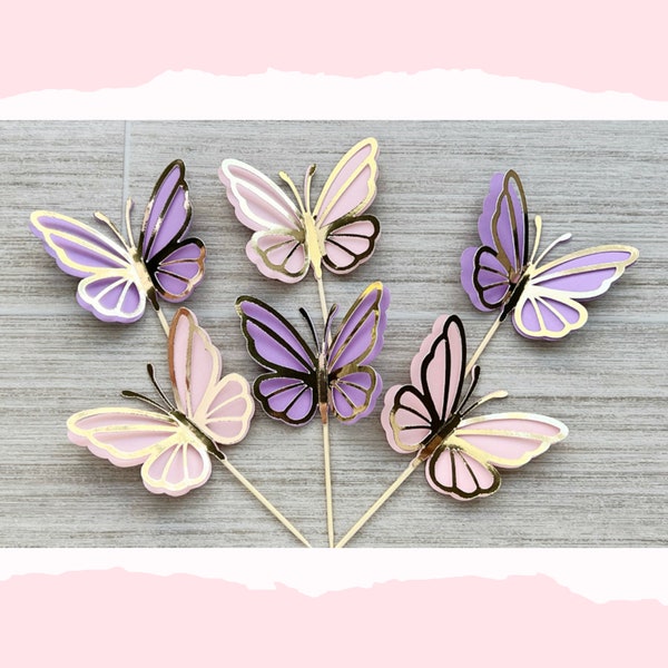 Butterfly Toppers - Etsy
