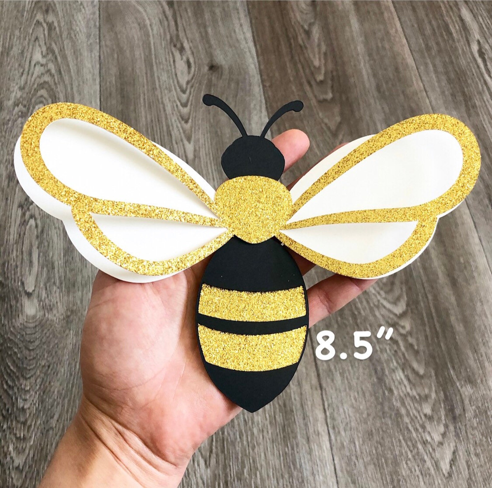 6pcs 3D Bumble Bee Paper Wall Decor What Will It BEE - Etsy
