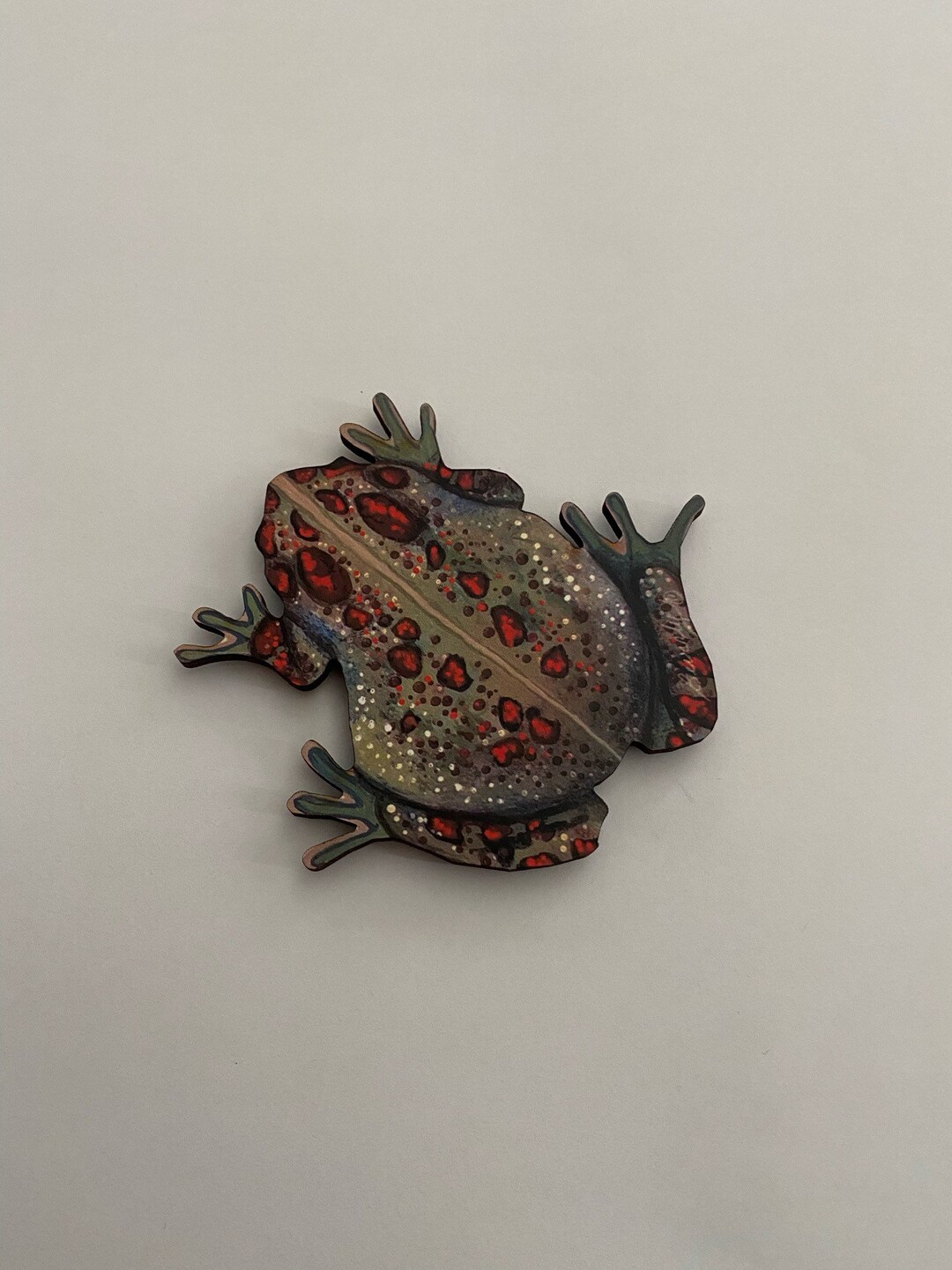 Toad Refrigerator Magnet green Phase - Etsy