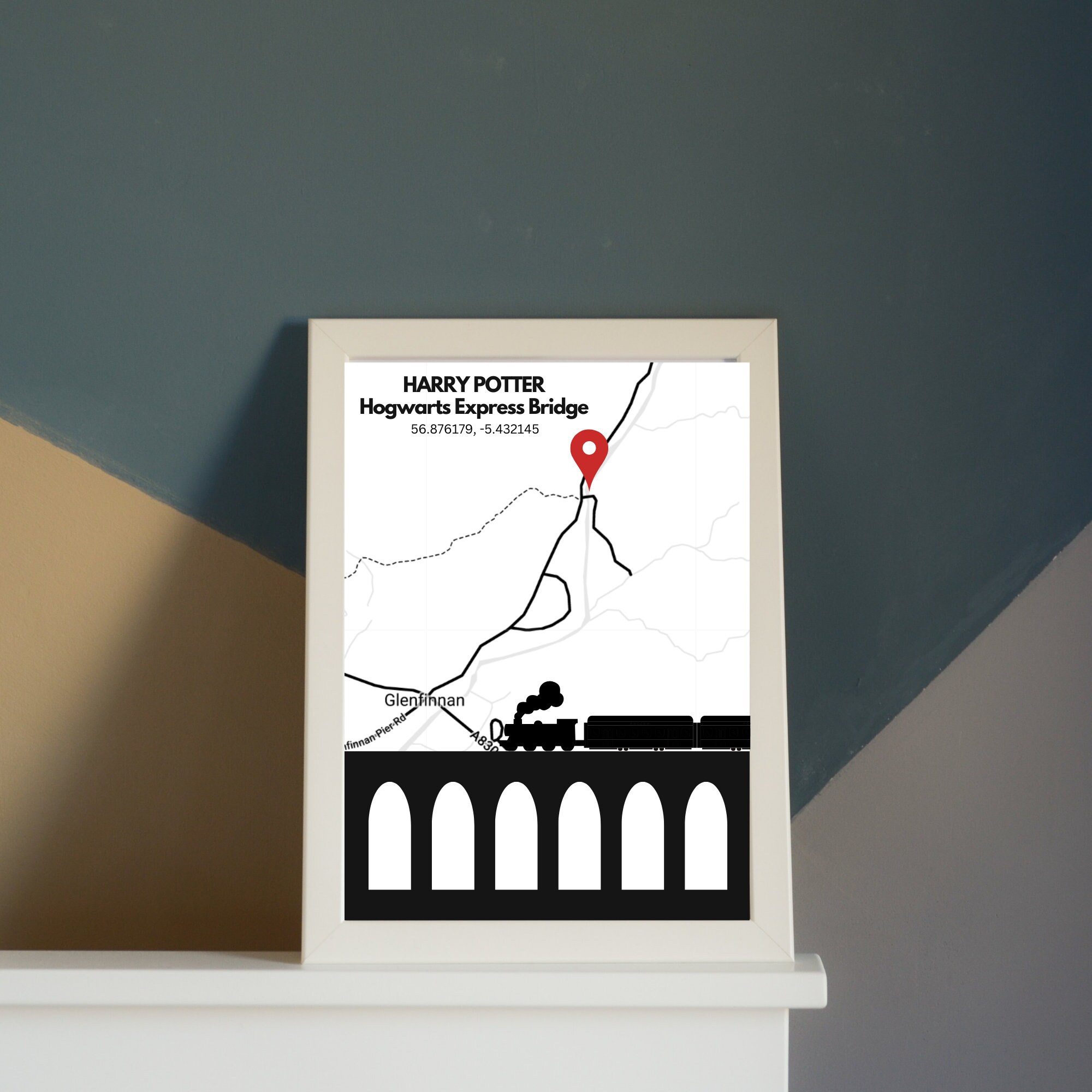 CUSTOM KIDS MOVIE Map, Printable Map Wall Art, A4 Film Map, Digital Map ...