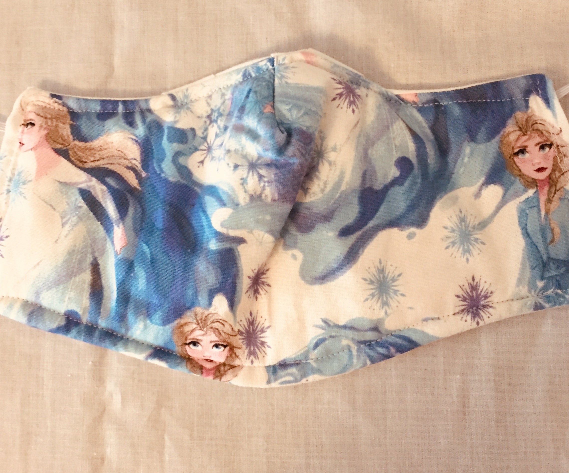 Kids Frozen Face Mask 100% Cotton | Etsy