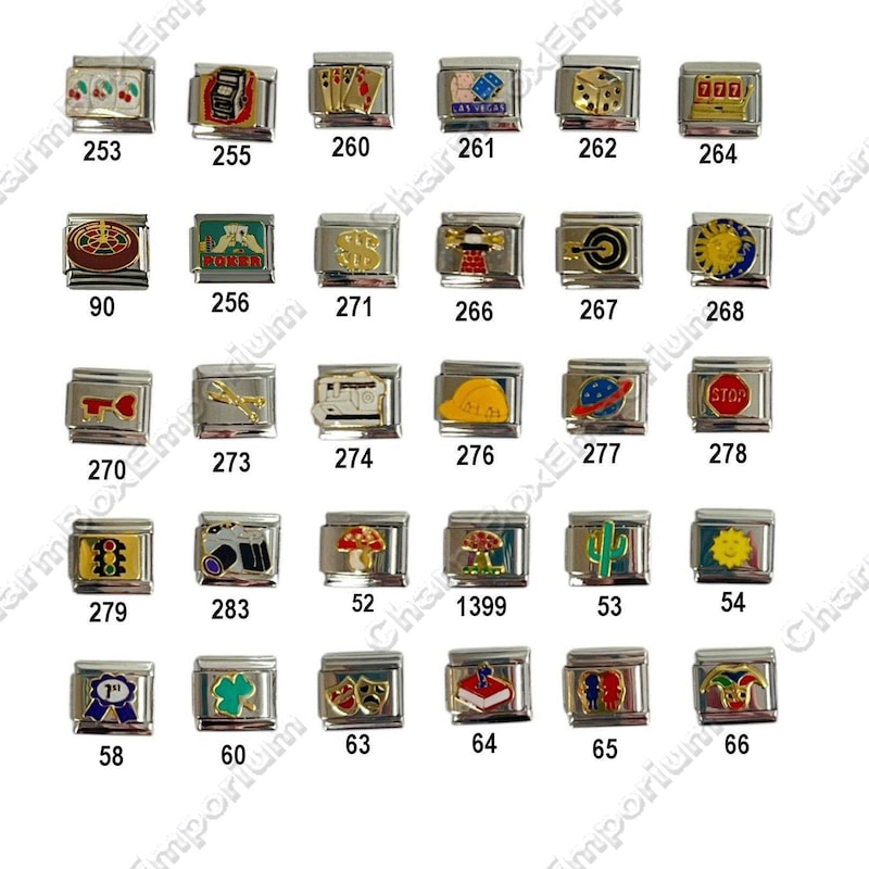 Gambling Gold Charms - Etsy