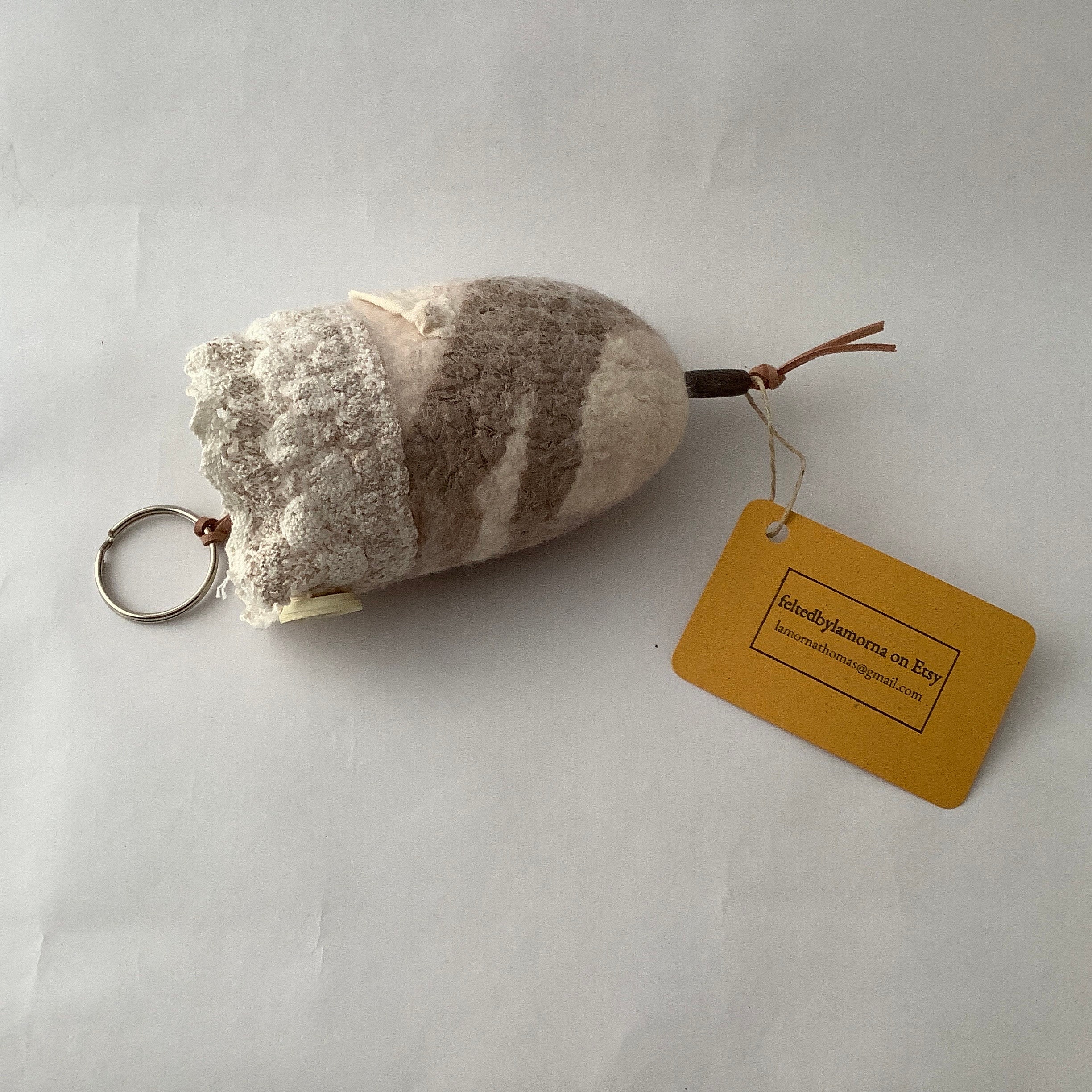 Mori Girl Merino Wool Key Bell: Vintage Lace Key Holder - Etsy