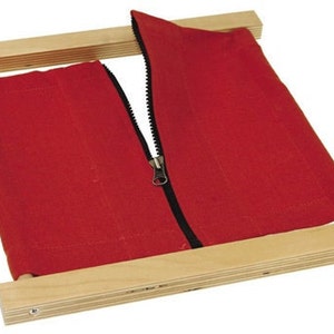 Montessori Dressing Frame - Zipper Dressing Frame - Toddler's ...