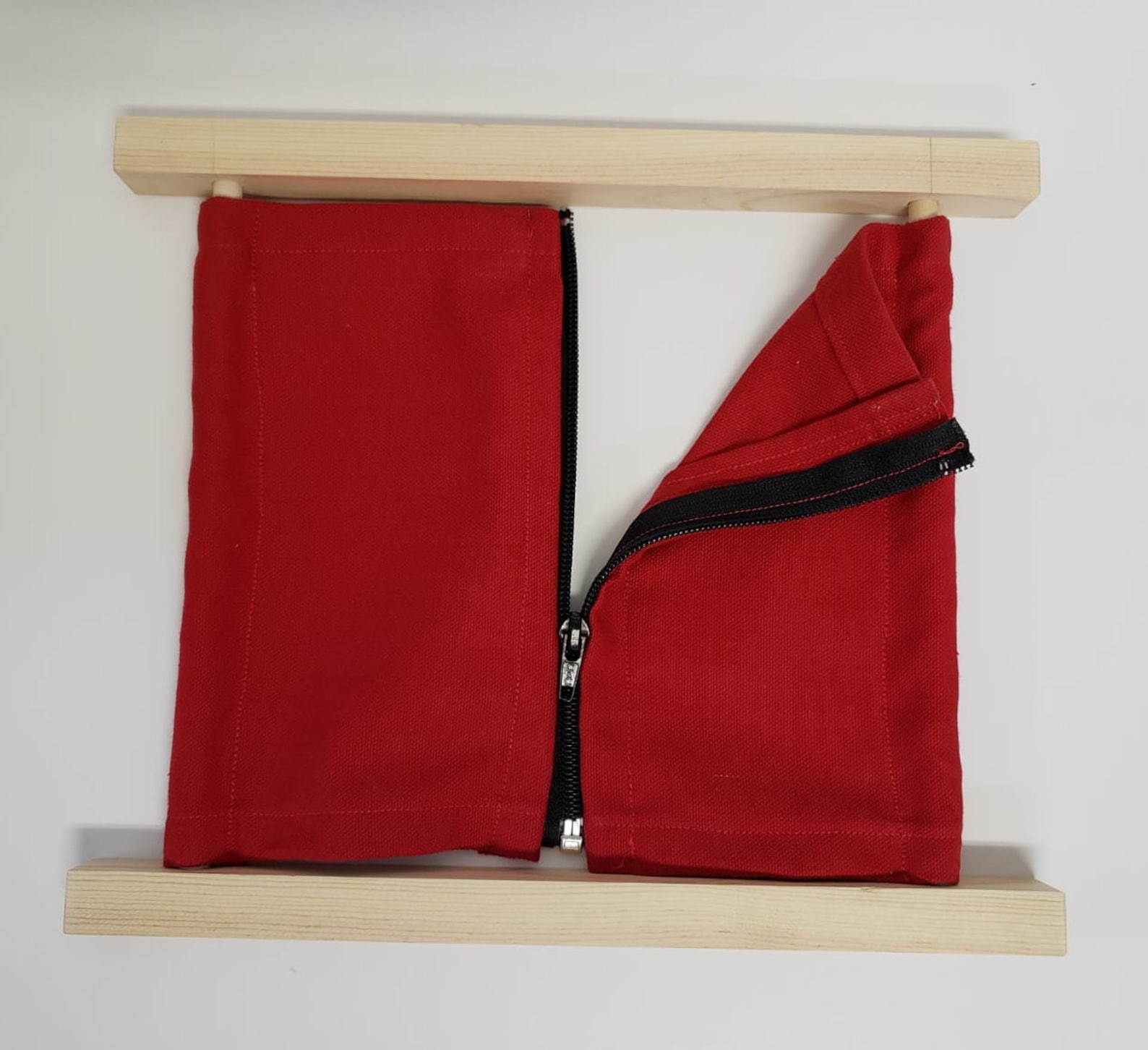 Montessori Dressing Frame Zipper Dressing Frame Toddler's Montessori ...