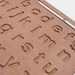 Montessori Wooden Tracing Board Lowercase Letters Montessori English ...
