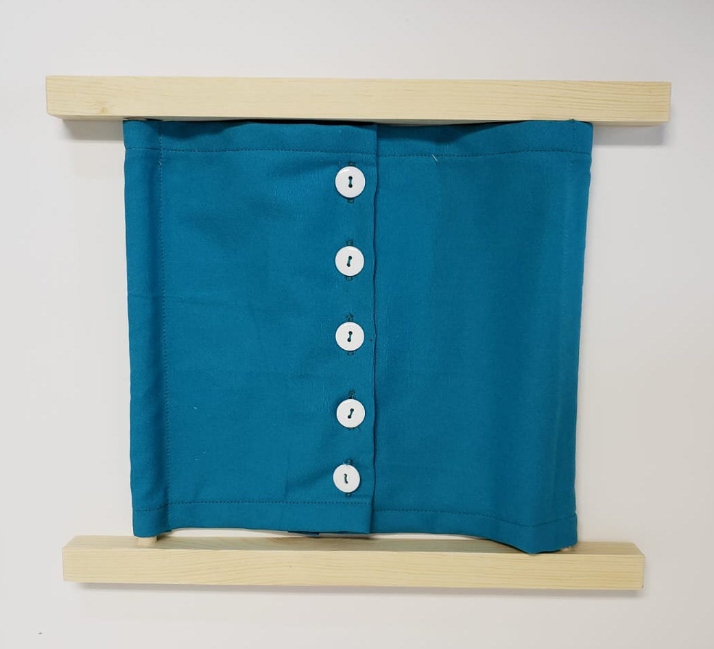 Montessori Button Dressing Frame Toddlers Montessori | Etsy