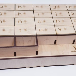 Phonetic Object Box - Montessori Based Objects Sorting Box - BOX ONLY ...