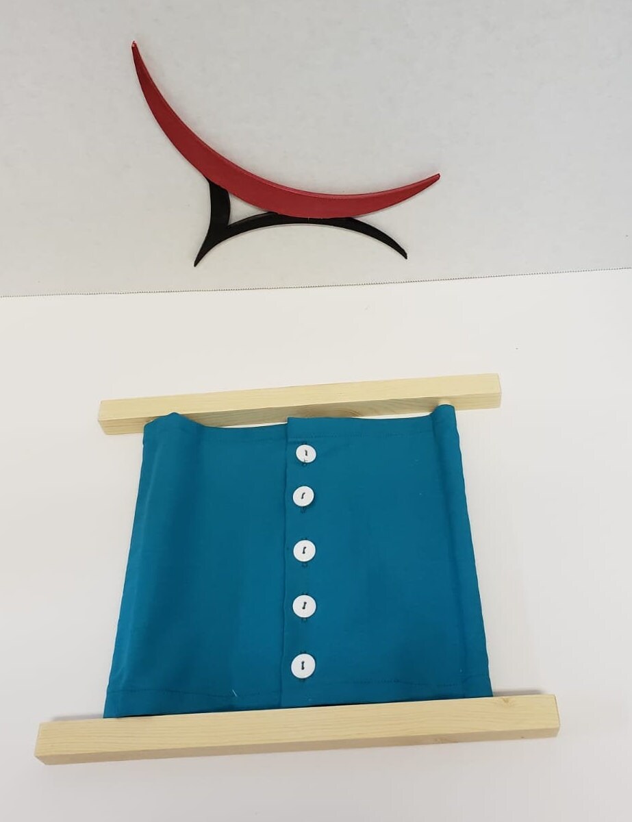 Montessori Button Dressing Frame Toddlers Montessori | Etsy