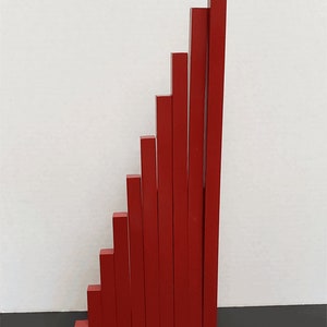 Montessori Red Rods - Montessori Sensorial Materials - Long Rods ...