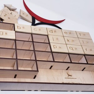 Phonetic Object Box - Montessori Based Objects Sorting Box - BOX ONLY ...