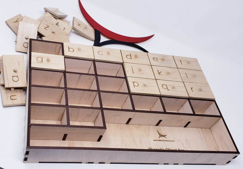 Phonetic Object Box Montessori Based Objects Sorting Box | Etsy