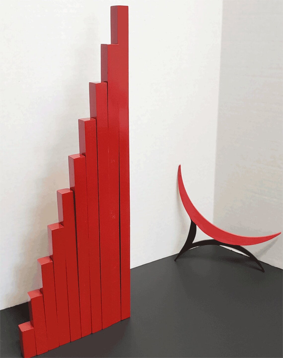 Montessori Red Rods Montessori Sensorial Materials Long | Etsy