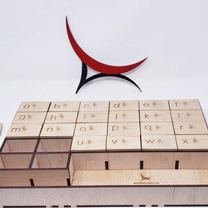 Phonetic Object Box - Montessori Based Objects Sorting Box - BOX ONLY ...