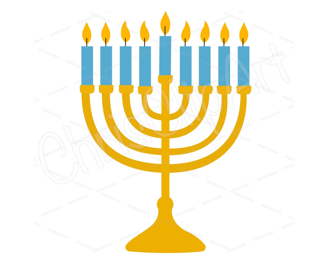 Menorah SVG PNG JPG - Menorah Sublimation - Menorah Cricut - Menorah ...