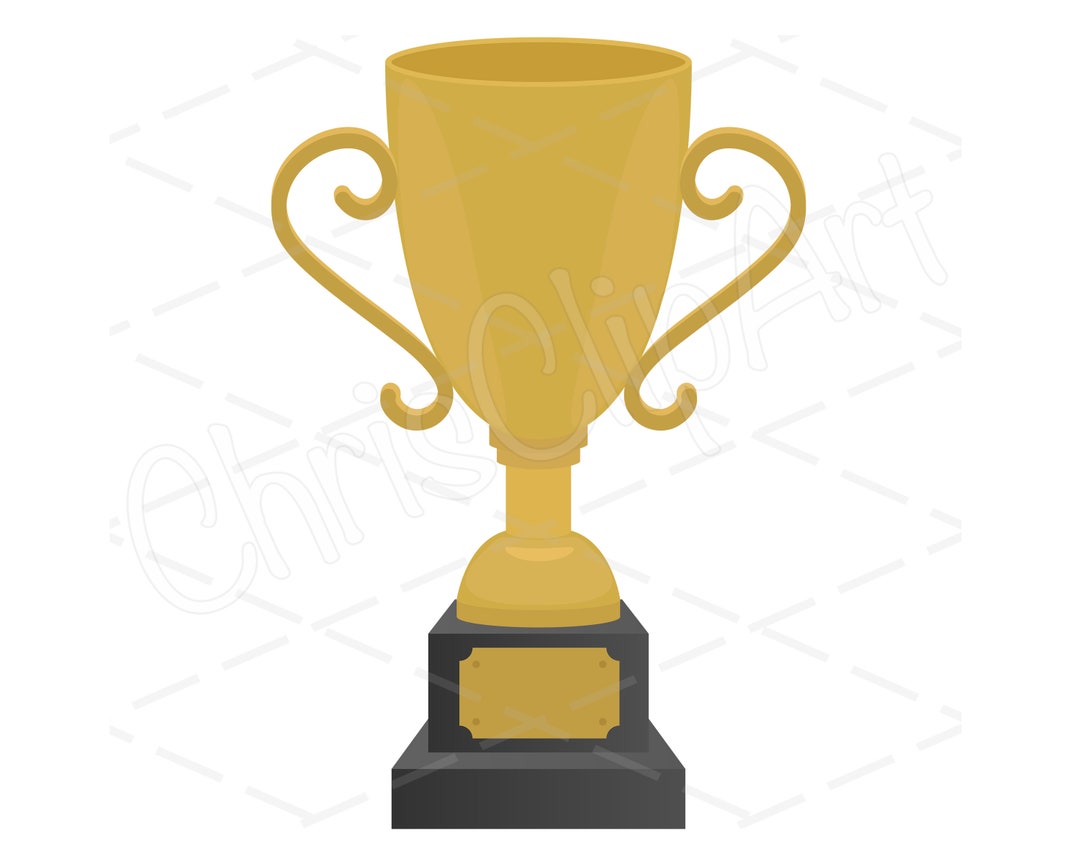Gold Trophy SVG PNG JPG - Trophy Clipart - Award Cricut - Trophy Vector ...