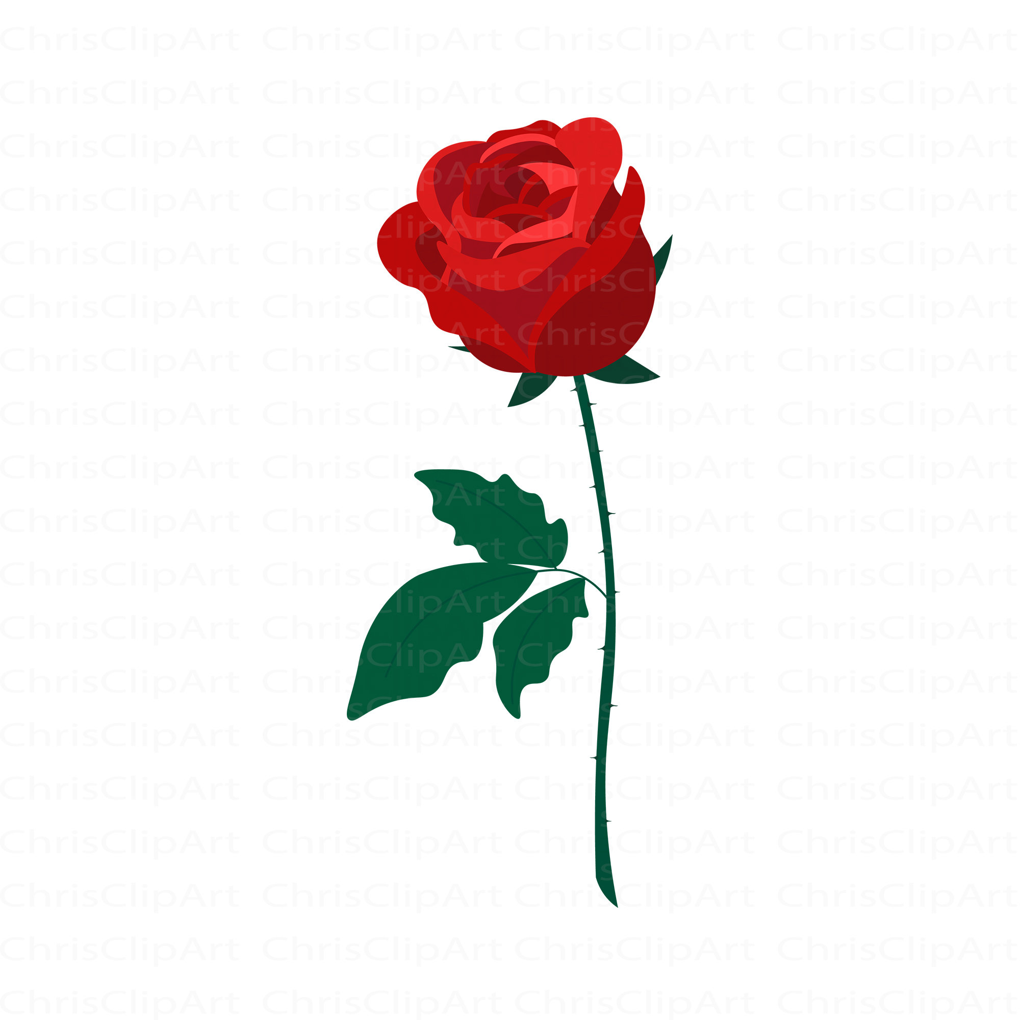 RODE ROOS SVG rode roos clipart roos svg rode roos png | Etsy Nederland