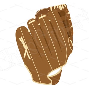Baseball Mitt SVG Bundle | Bundle of EIGHT Baseball Mitt Clipart ...