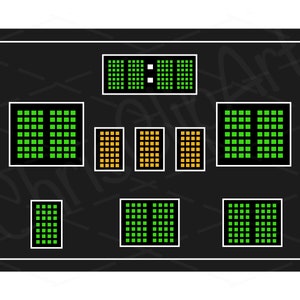 Scoreboard Graphic - SVG, PNG, JPG Formats - Versatile Clipart for ...