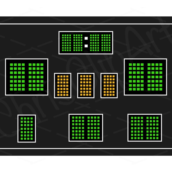 Baseball Scoreboard - Etsy