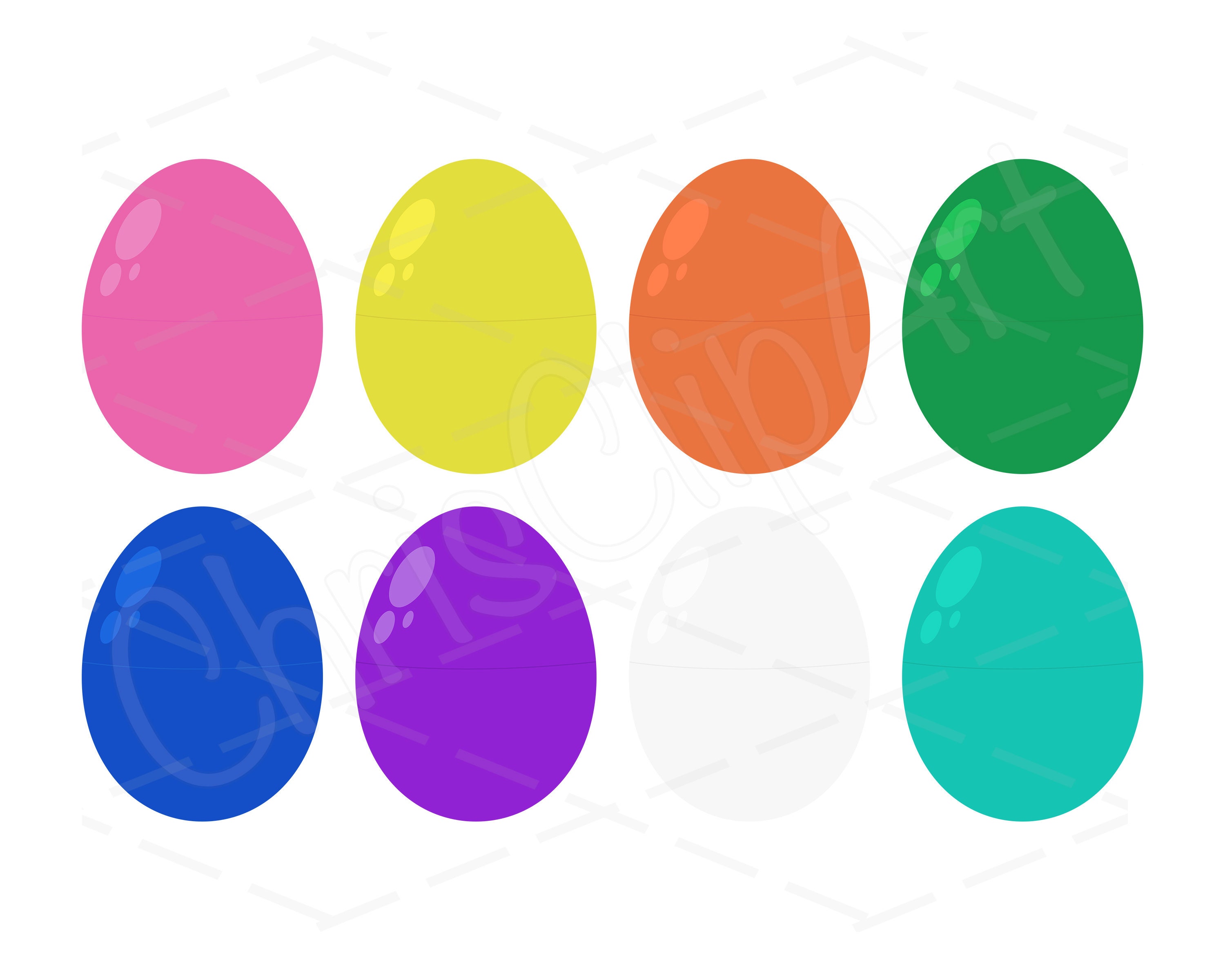 Plain Easter Egg Clip Art