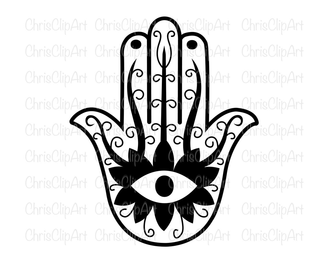 HAMSA SVG Hamsa Png Hamsa Clipart Hamsa Cricut Hamsa - Etsy