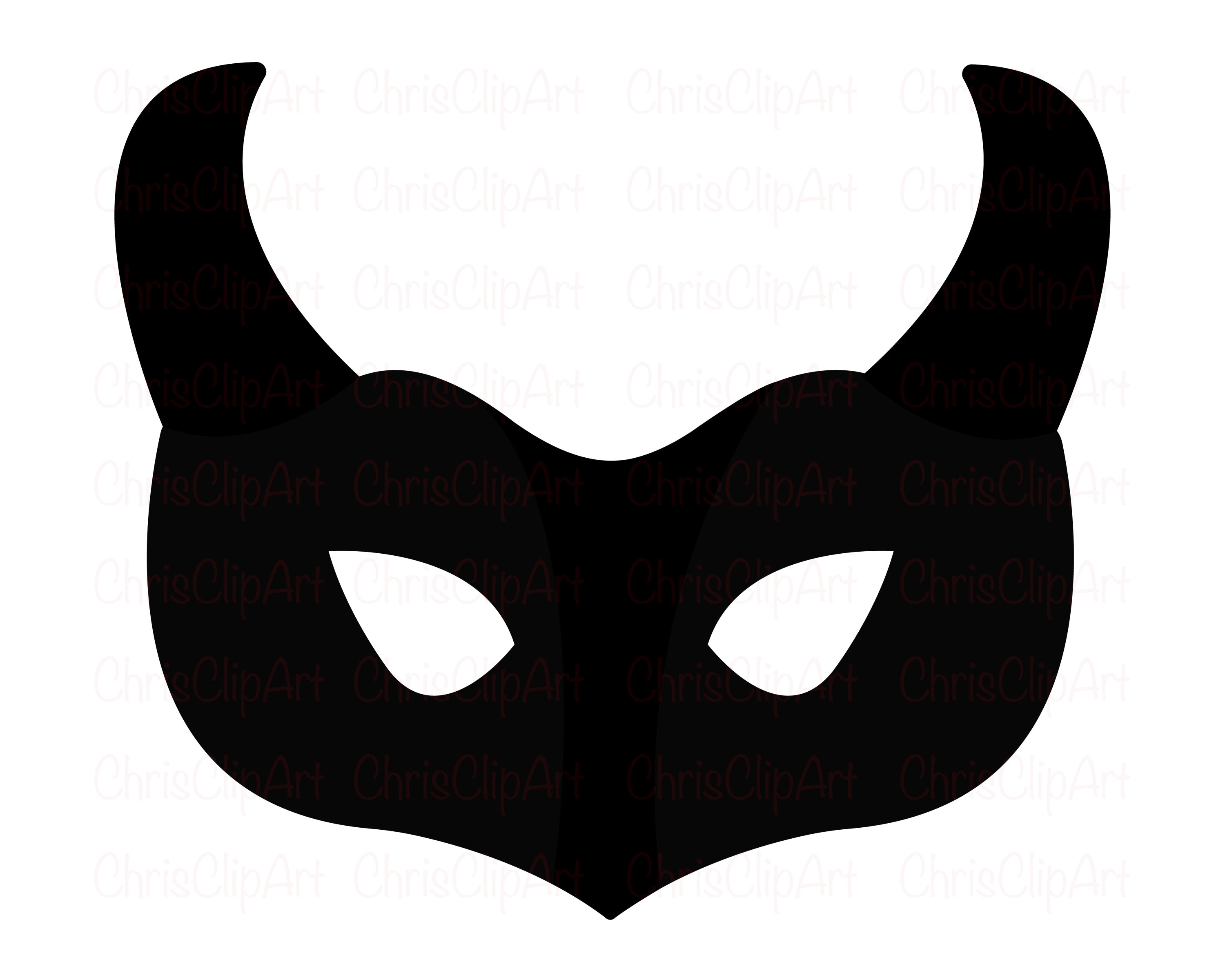Clipart Halloween Mask