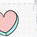 Blank Heart Candy Svg, Conversation Hearts Svg, Conversation Hearts Png ...